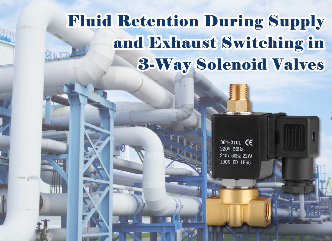 Fluid Retention Issues in 3-Way Solenoid Valve Switching